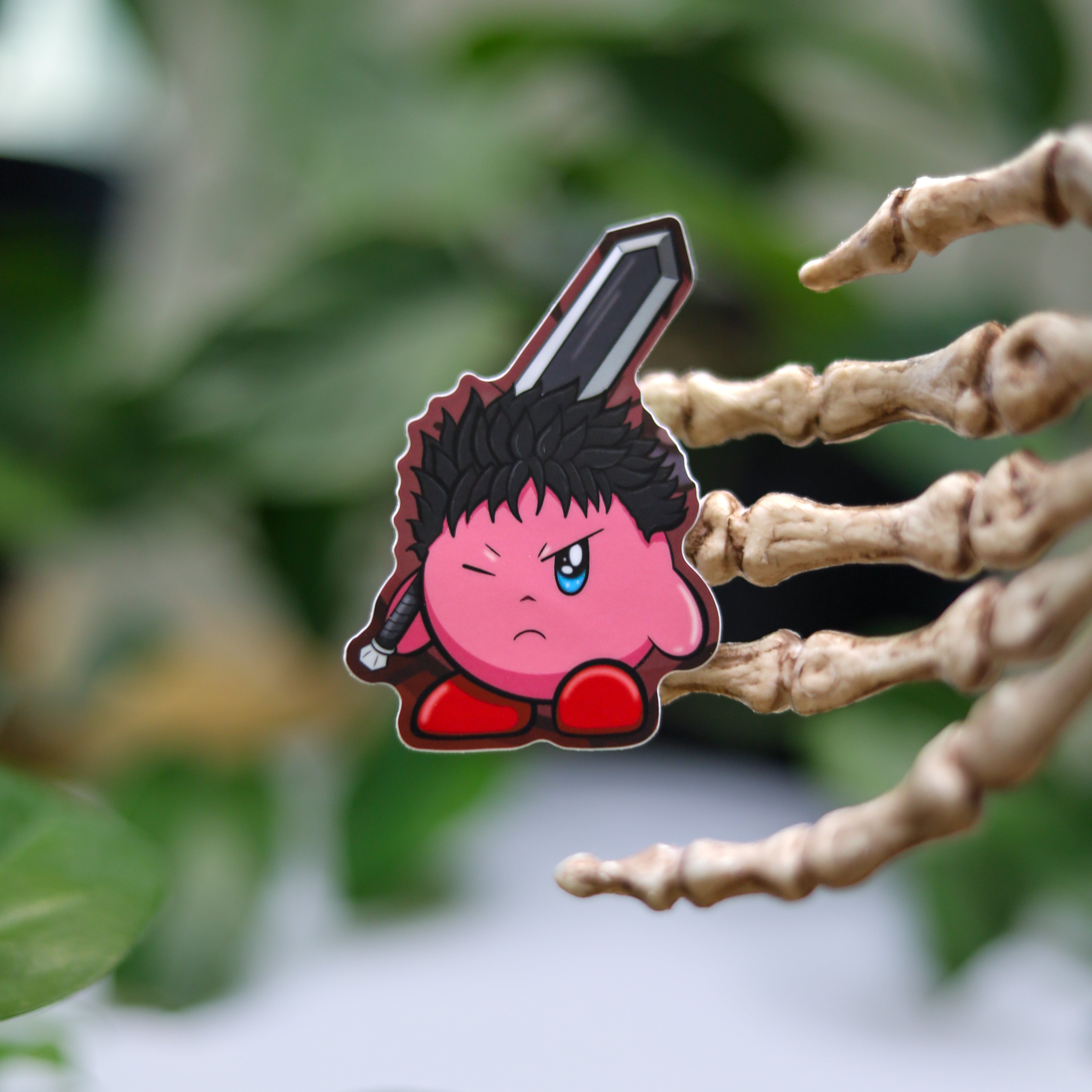 Kirby Guts Vinyl Sticker – LeSaltyOnion