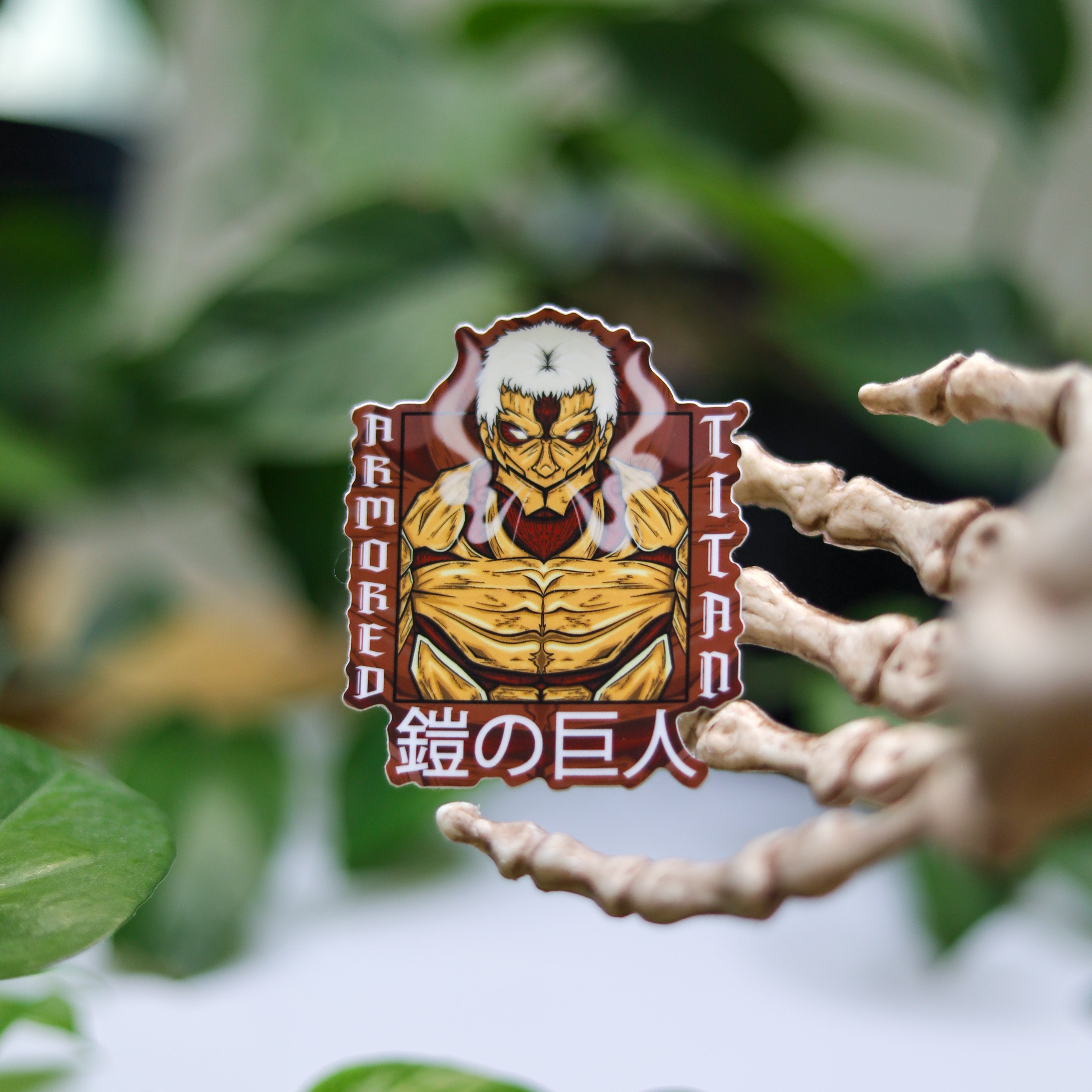 Armored Titan Vinyl Sticker – LeSaltyOnion