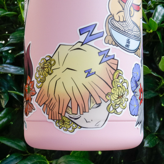 Zenitsu Vinyl Sticker – LeSaltyOnion